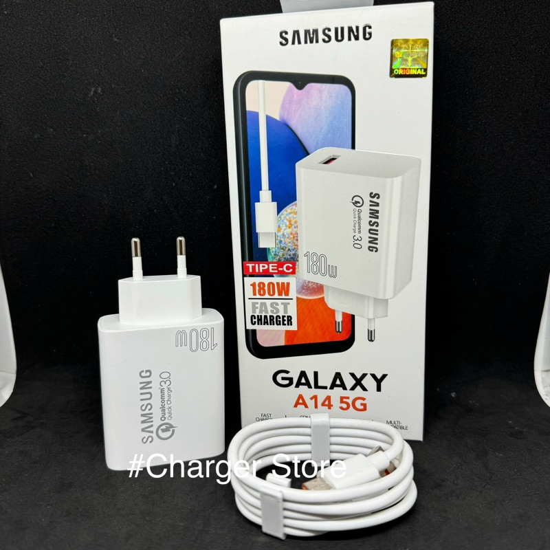 HP Samsung Charger 180W Fast Charging Micro USB - Type C Supports All ...