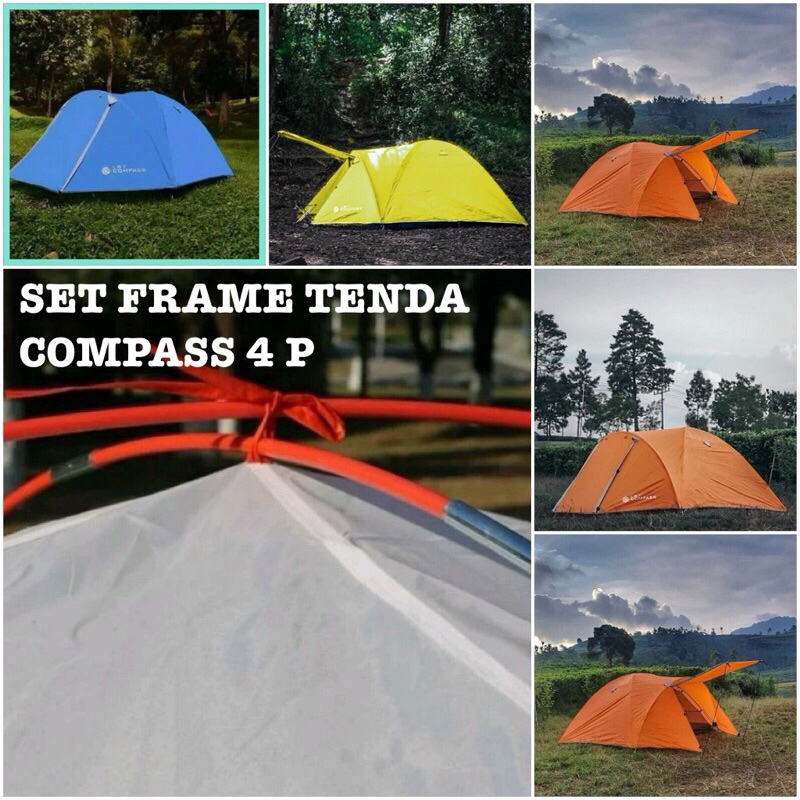 TENDA Lwy compass Tent frame set compass Tent frame set compass Tent ...