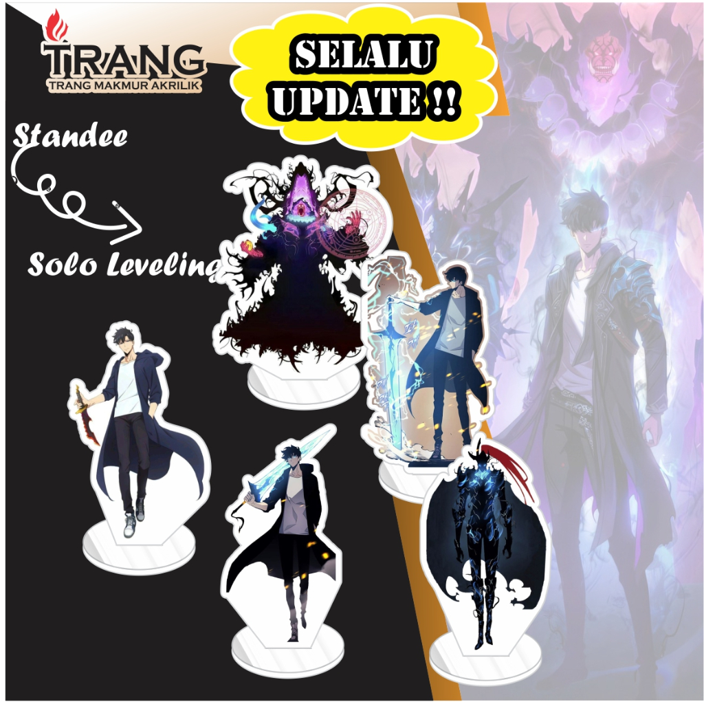 Solo Leveling Acrylic Standee figure / Solo Leveling Acrylic Action ...