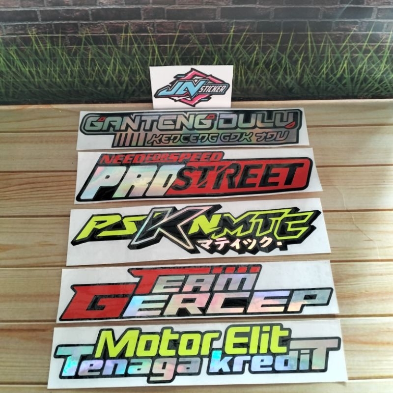 Sticker prostreet sticker cutting | Shopee Malaysia