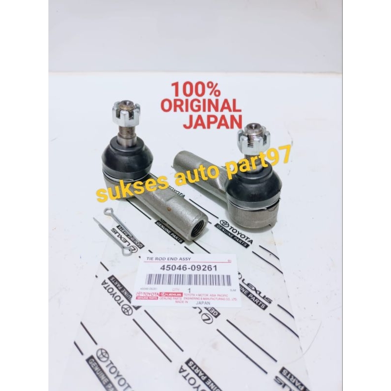 Toyota Innova Fortuner hilux front tie rod end, original price 2 pcs ...