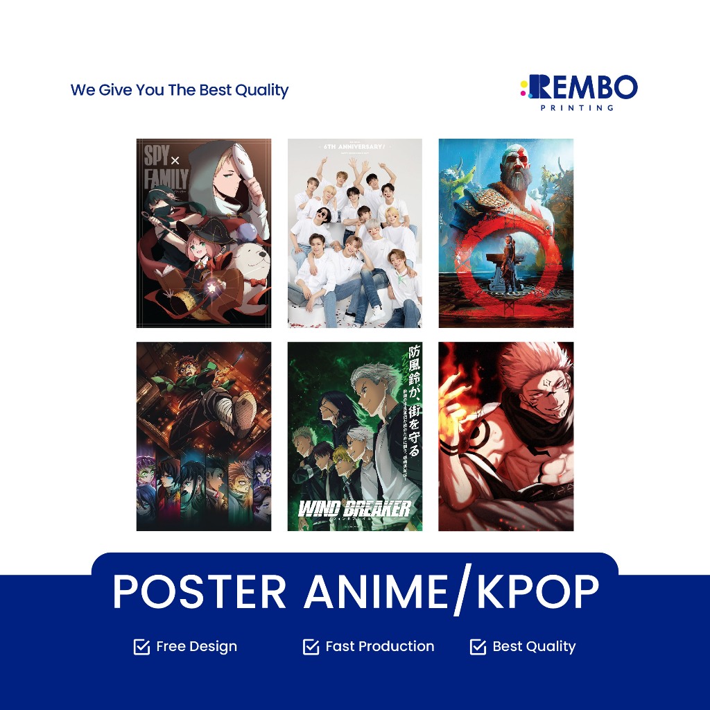 Print Free Custom Design Posters / Kpop Posters / Anime Posters ...