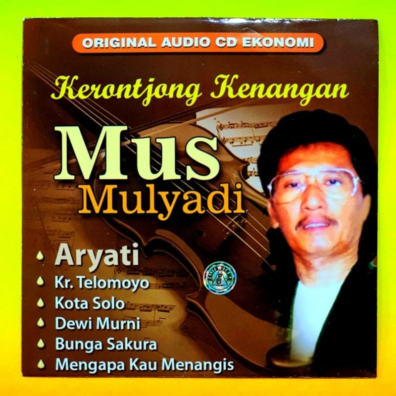 CASSETTE CD SONGS KERONCONG MUS MULYADI-CUR KERONCONG SONGS-MODERN ...
