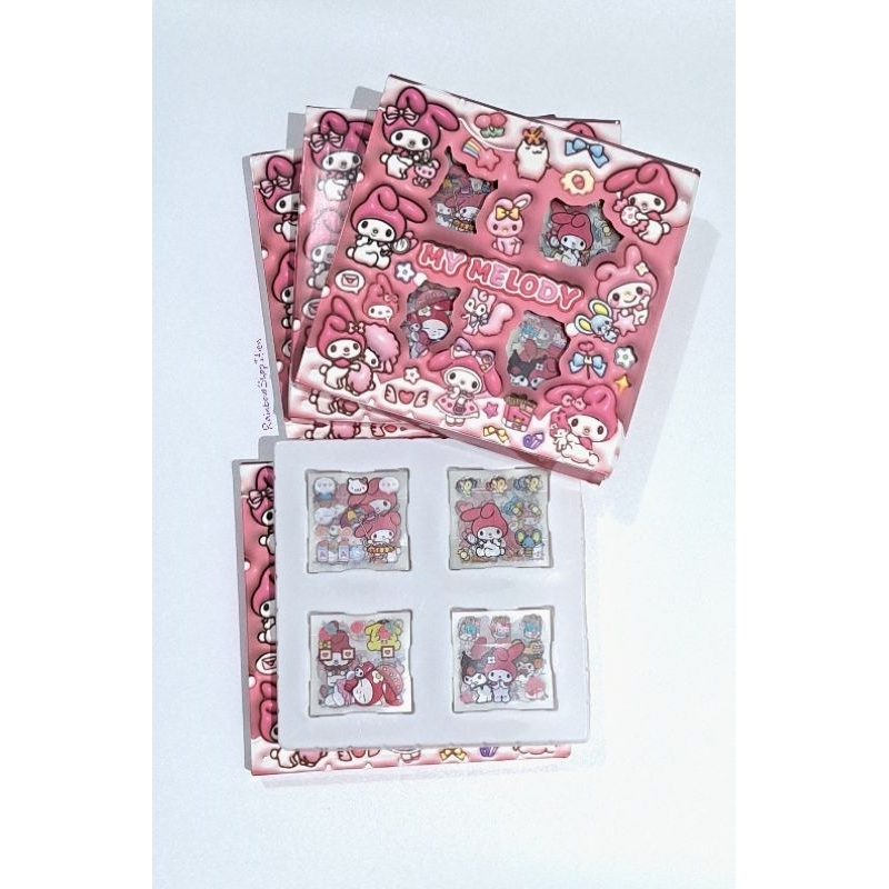 My Melody Sticker Box (100pcs) / Waterproof Stickers (004) | Shopee ...