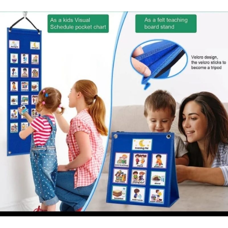 **Children's Activity Calendar - Daily Schedule Controller, Educational ...