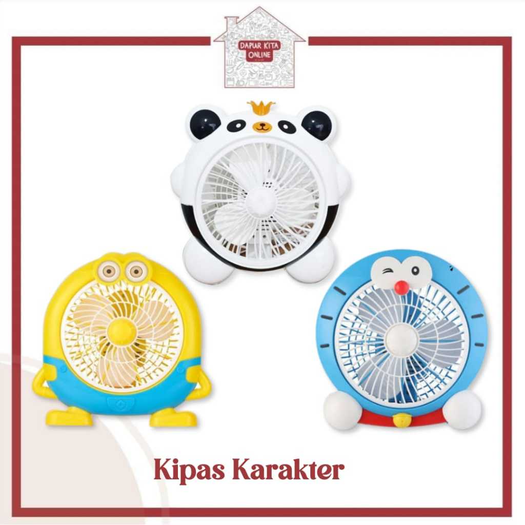 Gte | Character FAN 10inch Electric TABLE FAN TABLE FAN | Cute ...