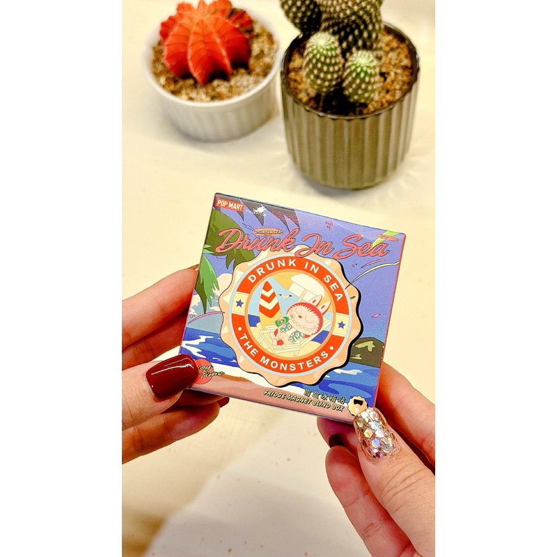 Pop MART LABUBU THE MONSTERS ENCHANTED BY THE SEASIDE FRIDGE MAGNET ...