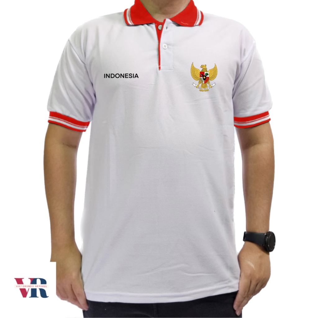 POLOSHIRT / GARUDA INDONESIA LOGO COLLAR T-SHIRT | Shopee Malaysia