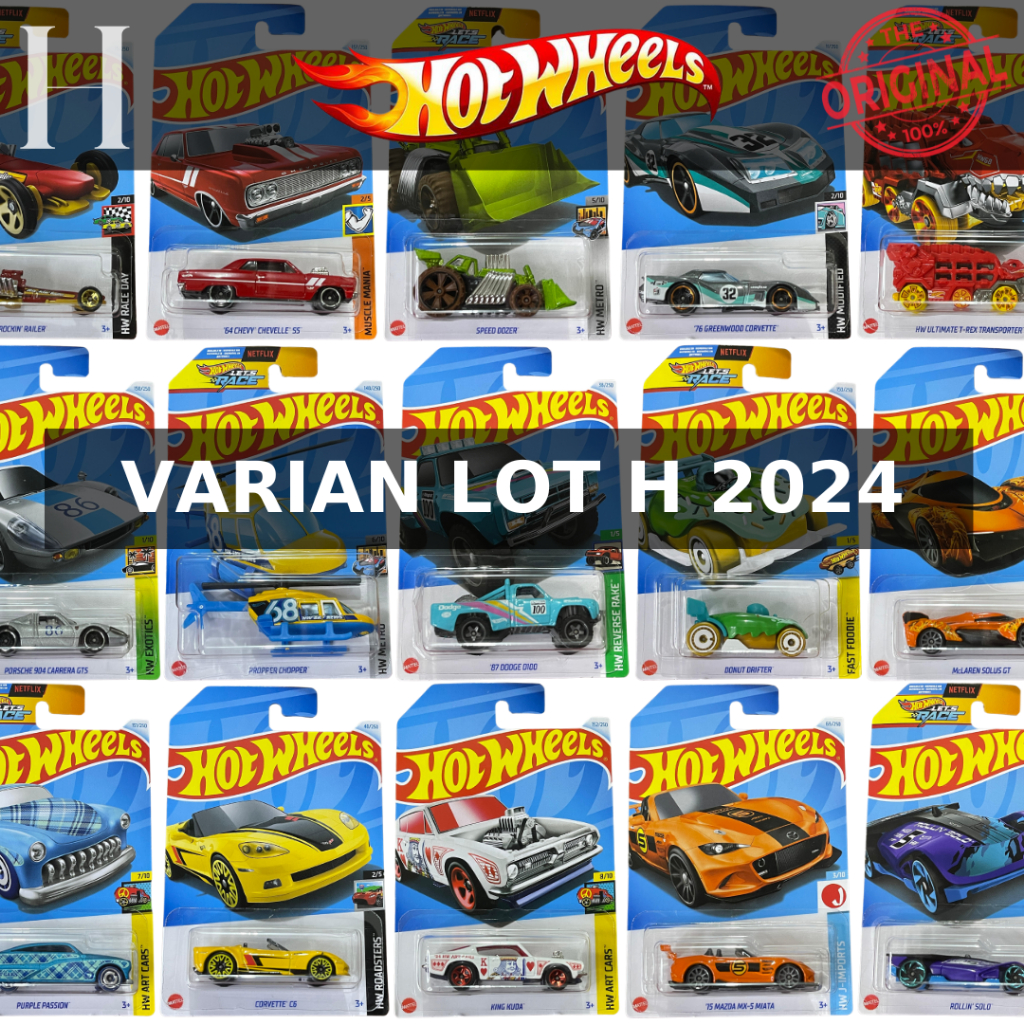 HOTWHEELS HOT WHEELS LOT H 2024 ALL FREE VARIANTS TO CHOOSE MAZDA CHEVY ...