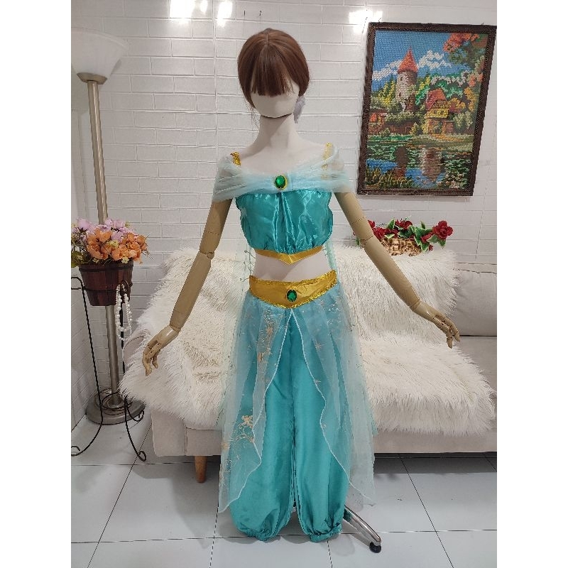 Princess Jasmine Costume Jasmine Aladin Cosplay Costume Shopee Malaysia