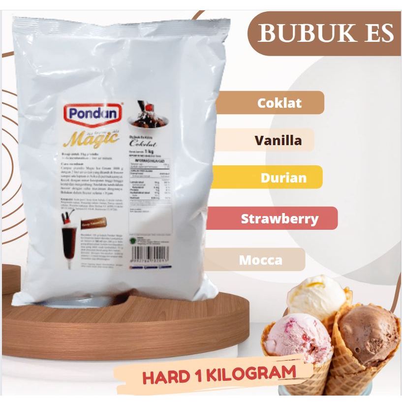 Mixue Pondan Ice Cream Powder, Pondan Magic Ice Cream Flamingo 1kg ...