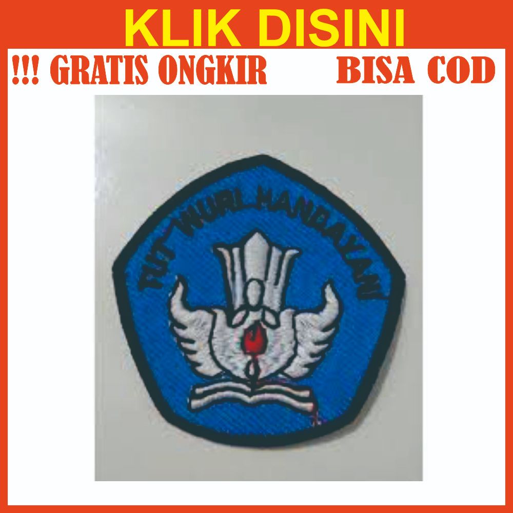 Embroidered Tut Wuri Handayani Logo | Shopee Malaysia