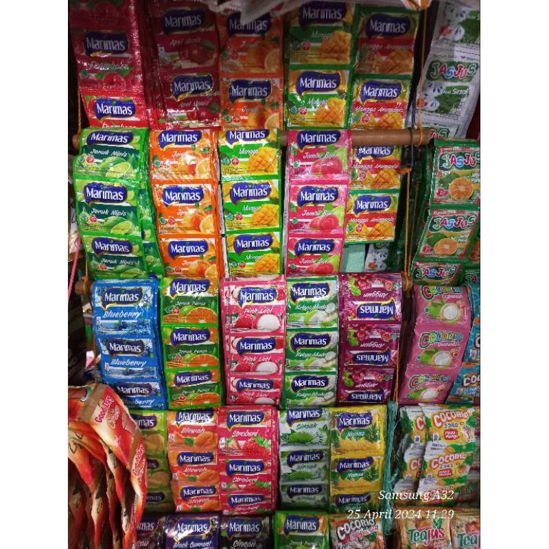 Marimas All Flavor Variants; Strauberri, Sweet Apples, Oranges, Mangoes ...