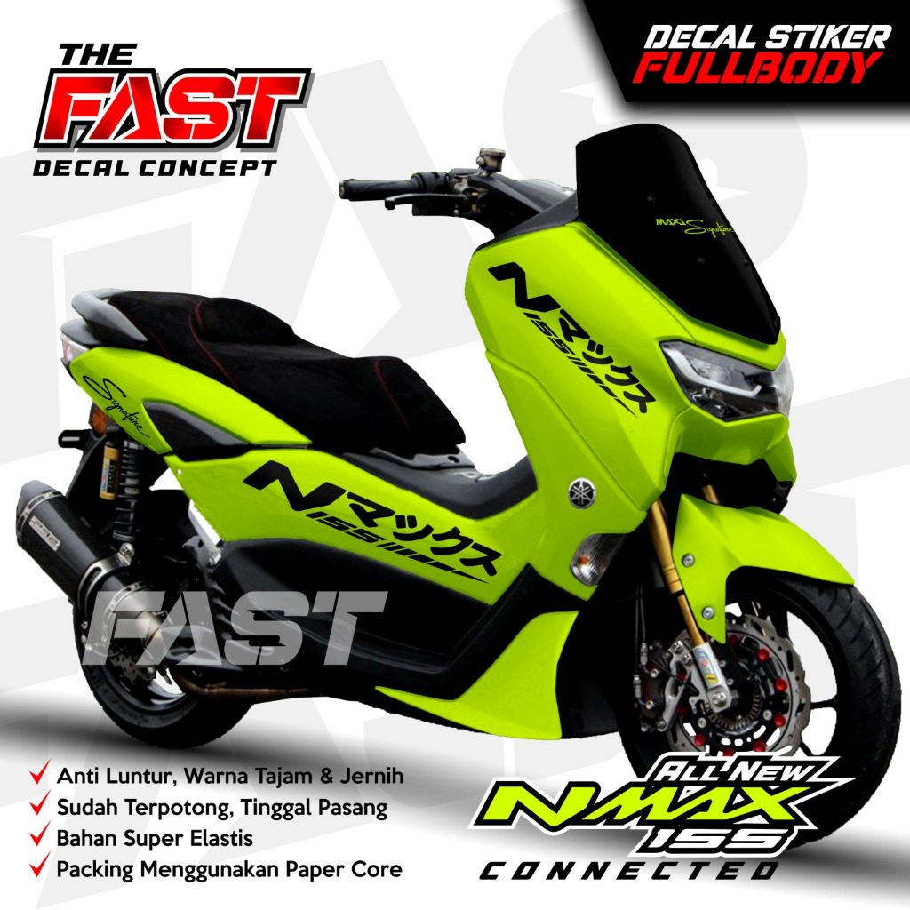 Decal Sticker Yamaha Nmax 155 New Fullbody Maxi Japan TERBARU Decal ...