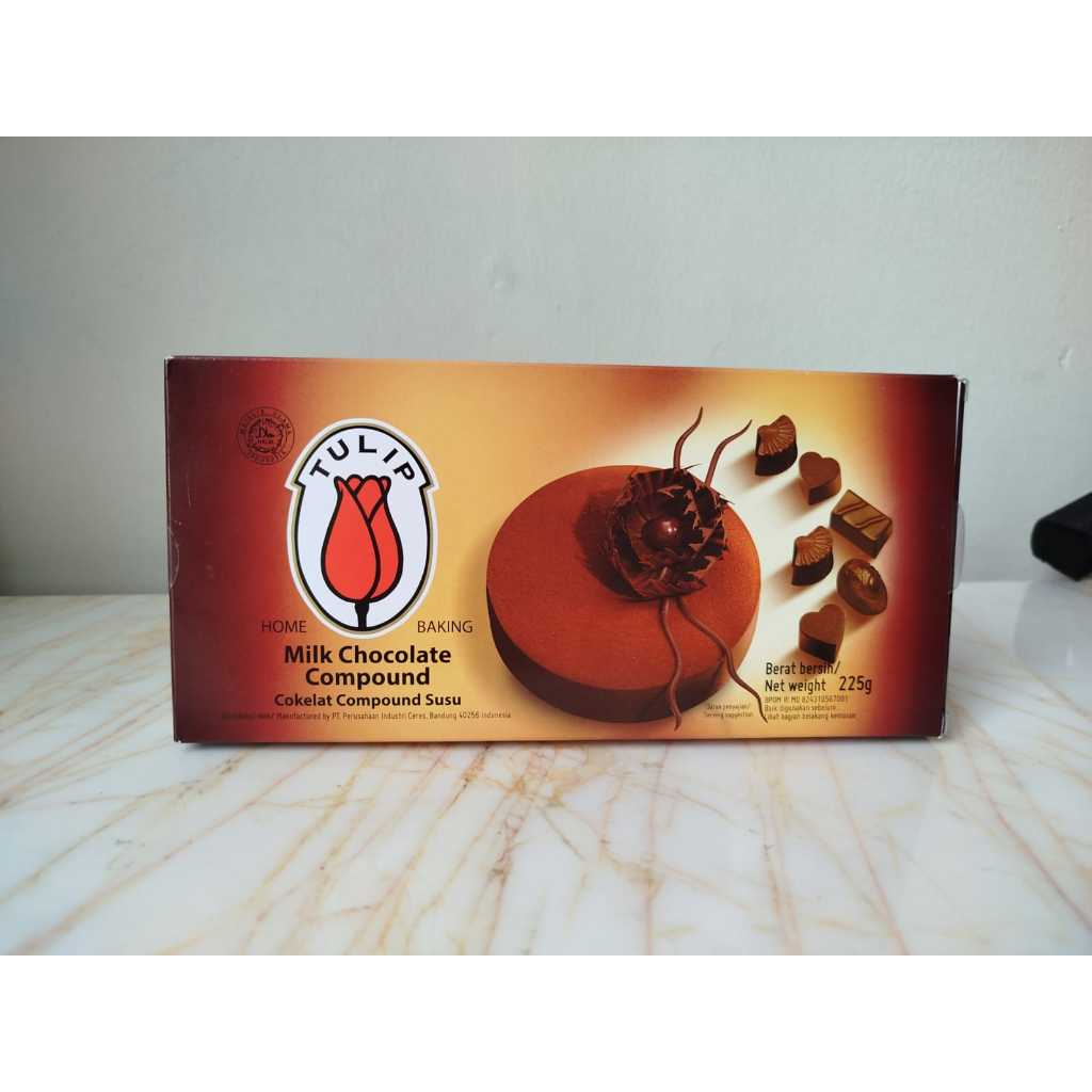 Tulip Milk Chocolate Compound 225 gr - TULIP Chocolate Compound Milk ...