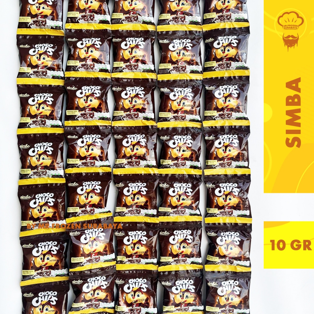 Snack Brownies Choco Chip Choco Krunch 6gr | 12 gr | Simba Cereal Cup ...
