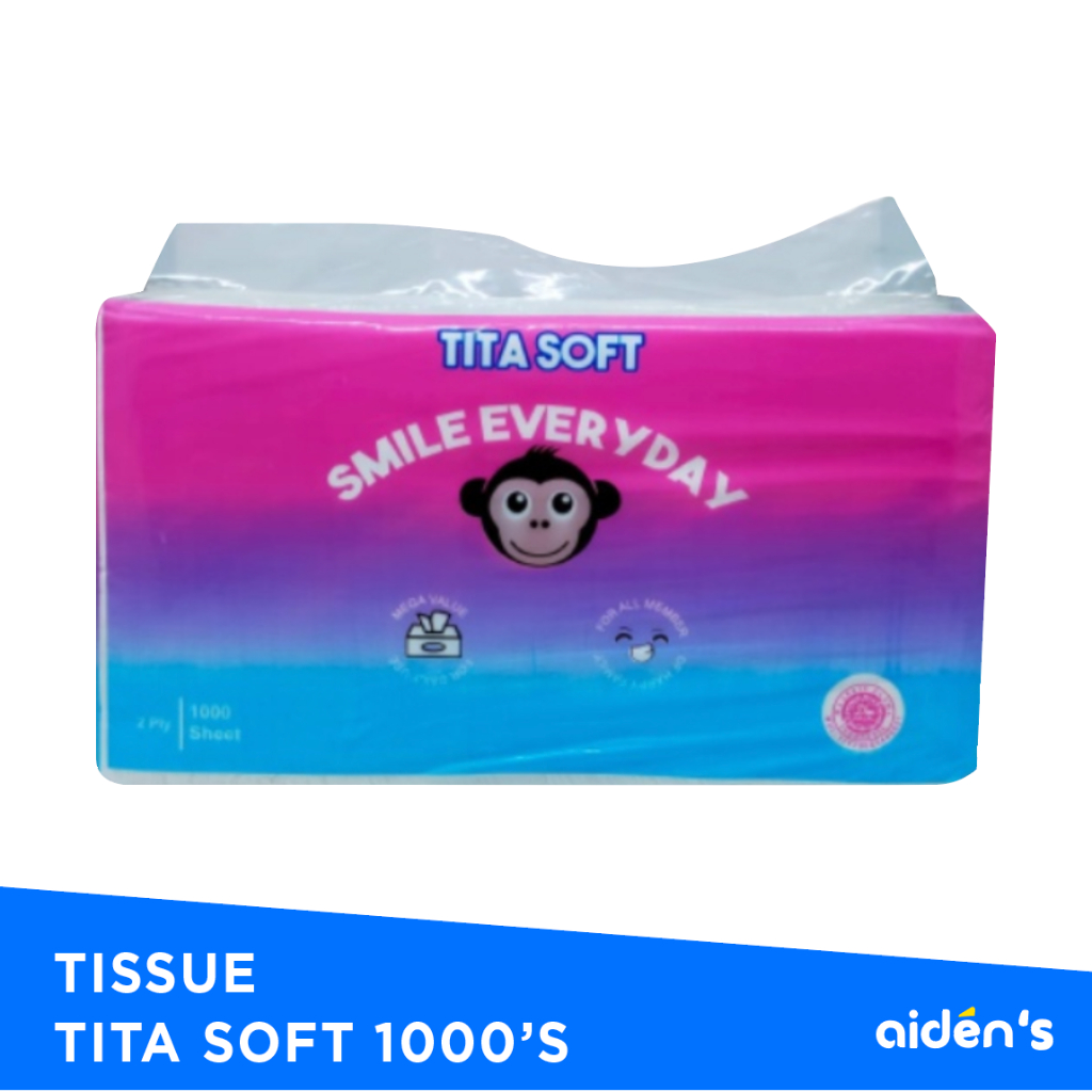 Tita Soft Tissue 1000 sheets Soft safe Multipurpose Tissue Facial ...