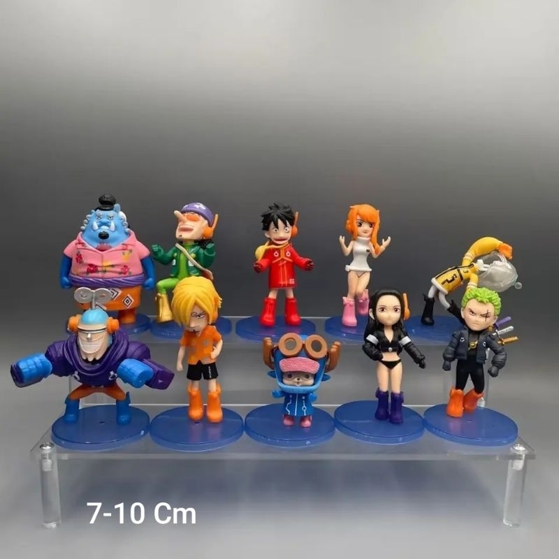 Maianan Action Figure One Piece Crew Straw Hat Monky D Luffy zoro sanji ...