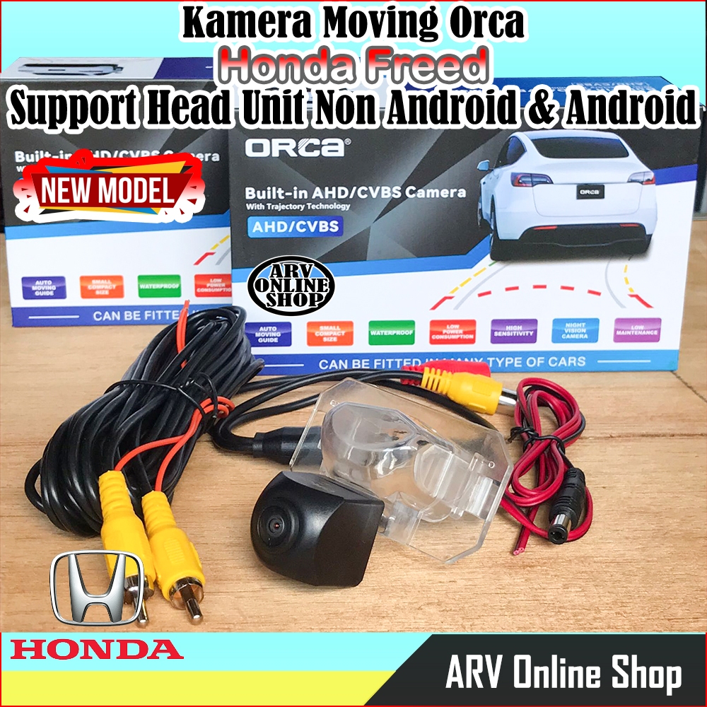 Orca Moving Car Parking Camera Honda Freed Head Unit Non Android And ...