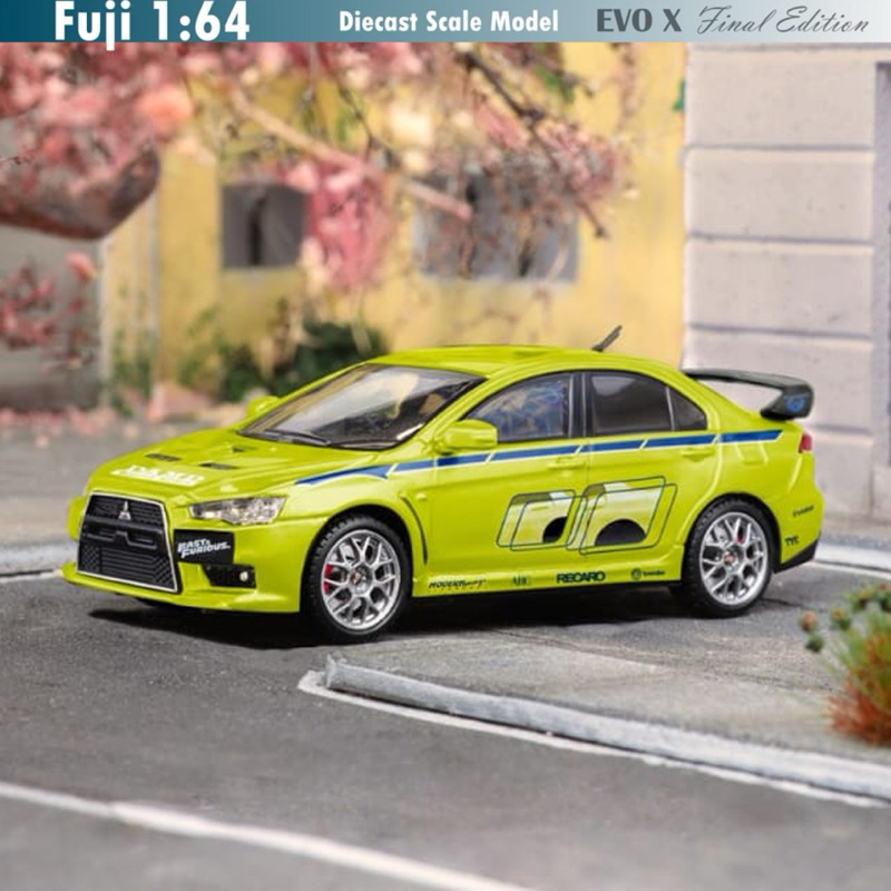 Fuji - Lancer Evolution EVO X Final Edition "Fast & Furious" | Shopee ...