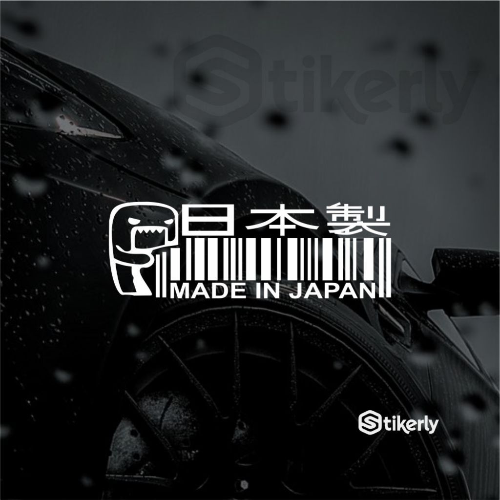 Jdm Kanji Barcode Sticker Made in Japan | Shopee Malaysia