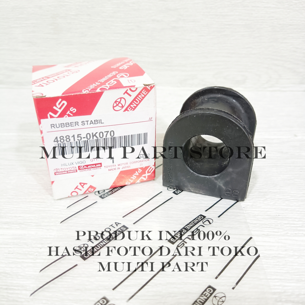 Toyota HILUX VIGO 48815-0K070. Stable Rubber Front STABILIZER Rubber ...