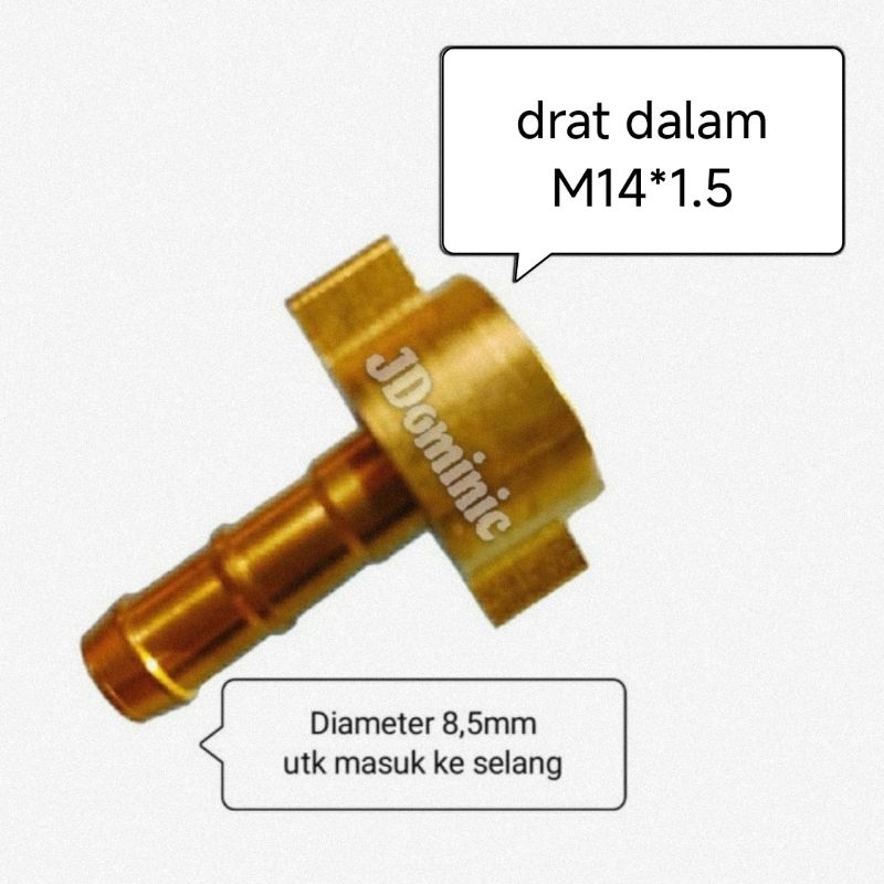 MESIN Women's hose joint SCN-20 SCN-30 hose joint 5/16" sancin diameter ...