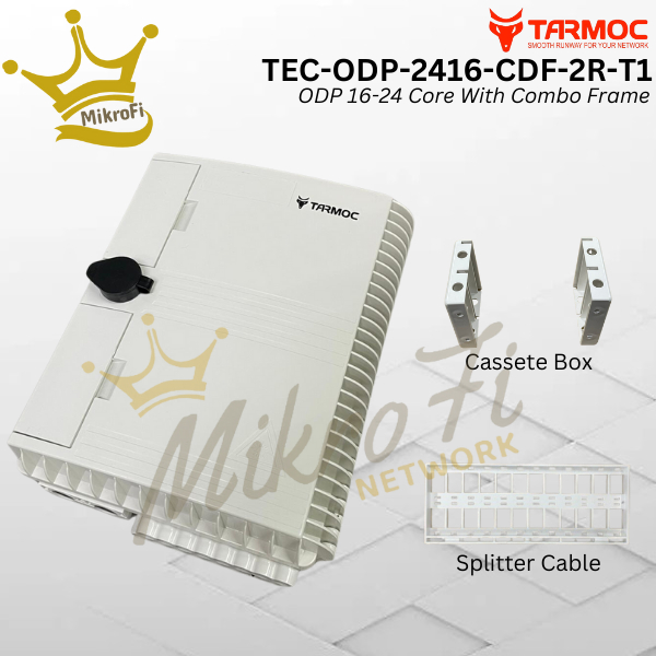 Tarmoc Fiber Optic ODP 16 Core PLC Box Cassette Splitter COMBO Double ...