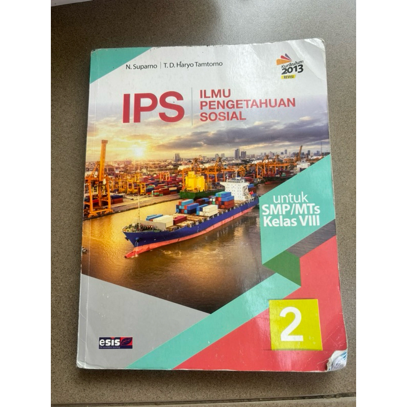 Ips Social Science For Junior High School Grade 8(preloved) | Shopee ...