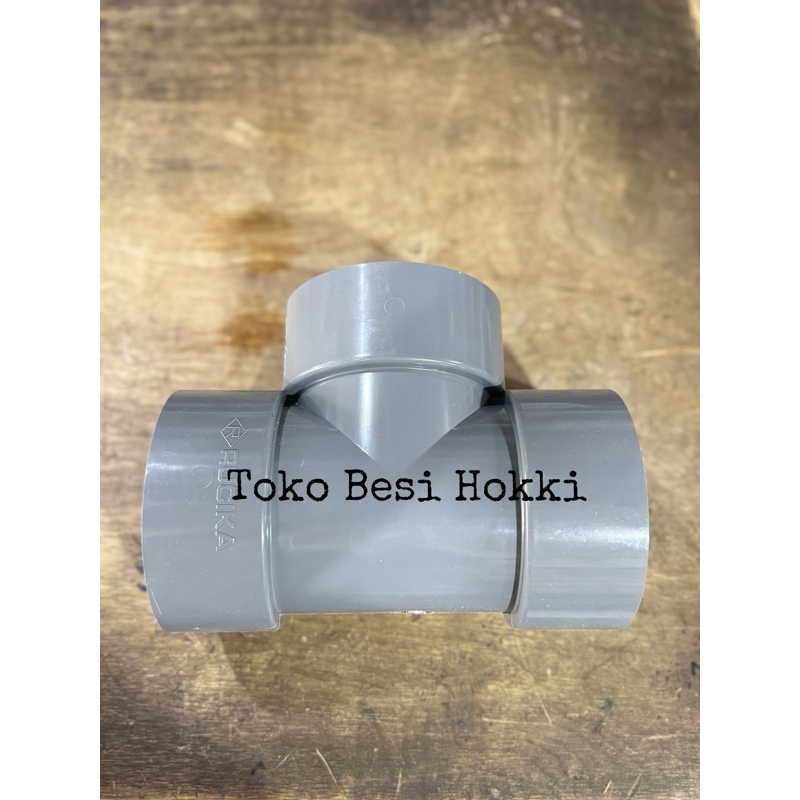 Rucika Tee / Rucika D Pipe Connection (4 Inc) | Shopee Malaysia
