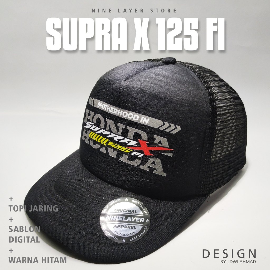 Honda supra x 125 fi owner Hat August 2024 Edition | Shopee Malaysia