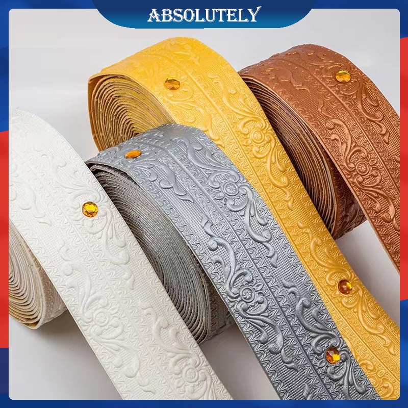 Wall Border list wallpaper Wall 3d Foam Sticker Strip Edge Wall ...