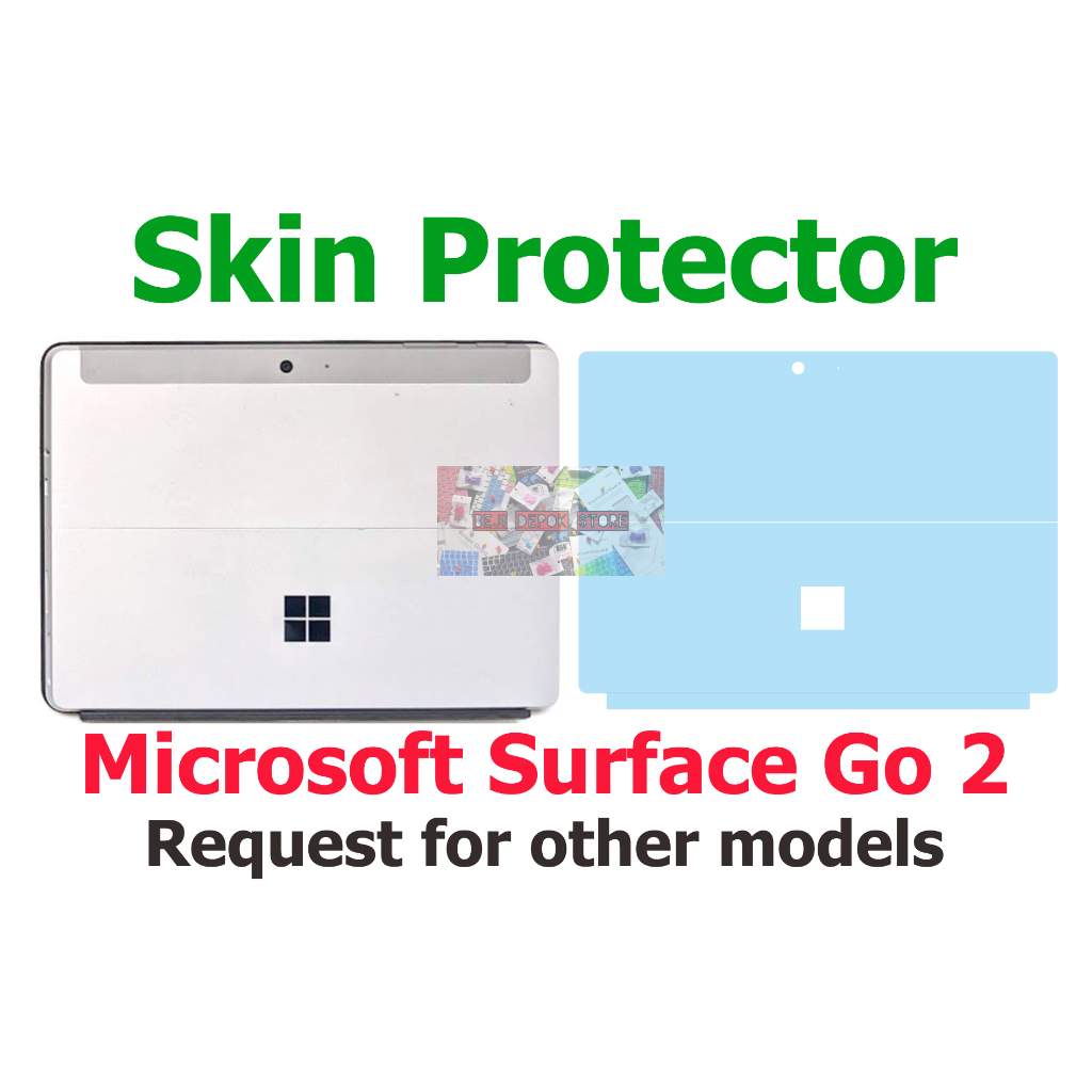 Microsoft Surface Go 2 Skin Guard Garskin Protector | Shopee Malaysia
