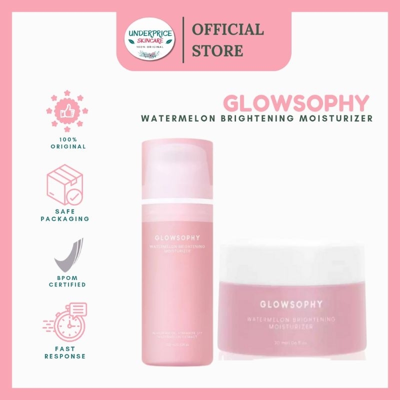 GLOWSOPHY Watermelon Brightening Moisturizer | Shopee Malaysia