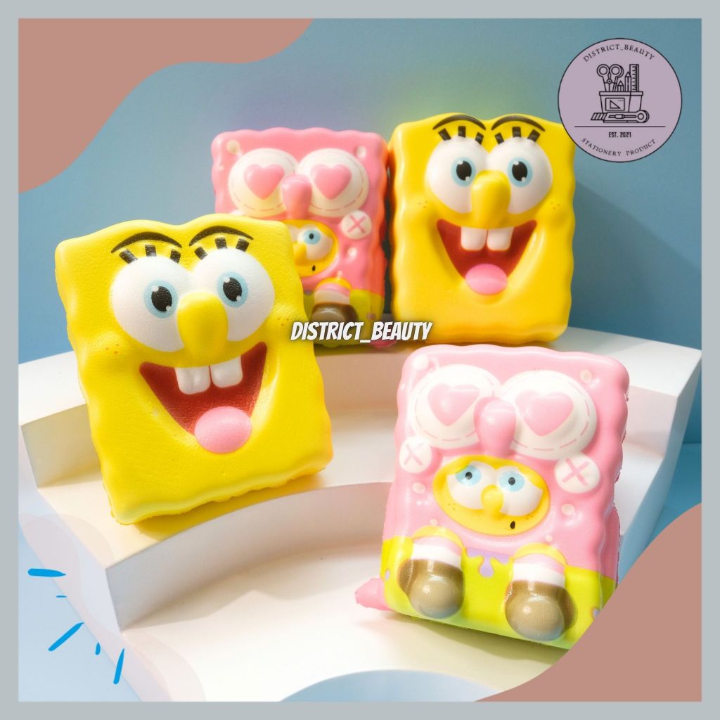 Squishy JUMBO SPONGEBOB PATRICK BODY TOY ANTI STRESS SQUISHY SPONGE ...
