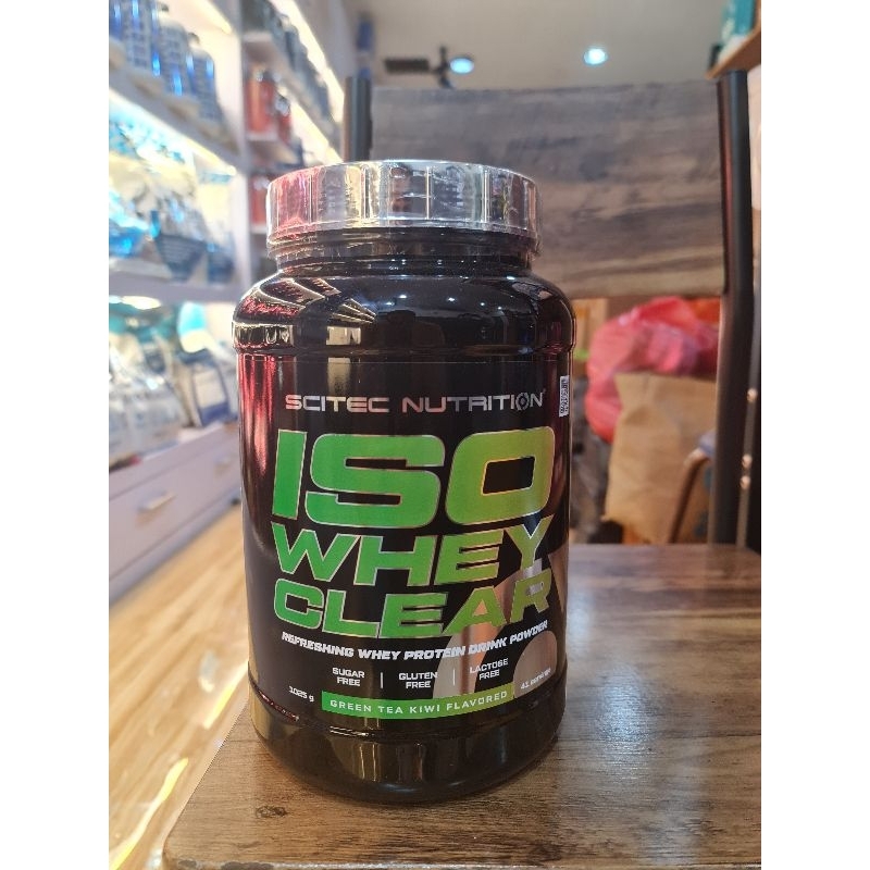 Scitec nutrition iso whey clear 1025 gram isopure zero sugar 100% whey ...