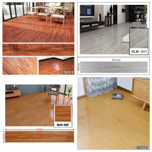 KAYU Premium Quality Wood Floor Parquet Vinyl Stickers | Shopee Malaysia
