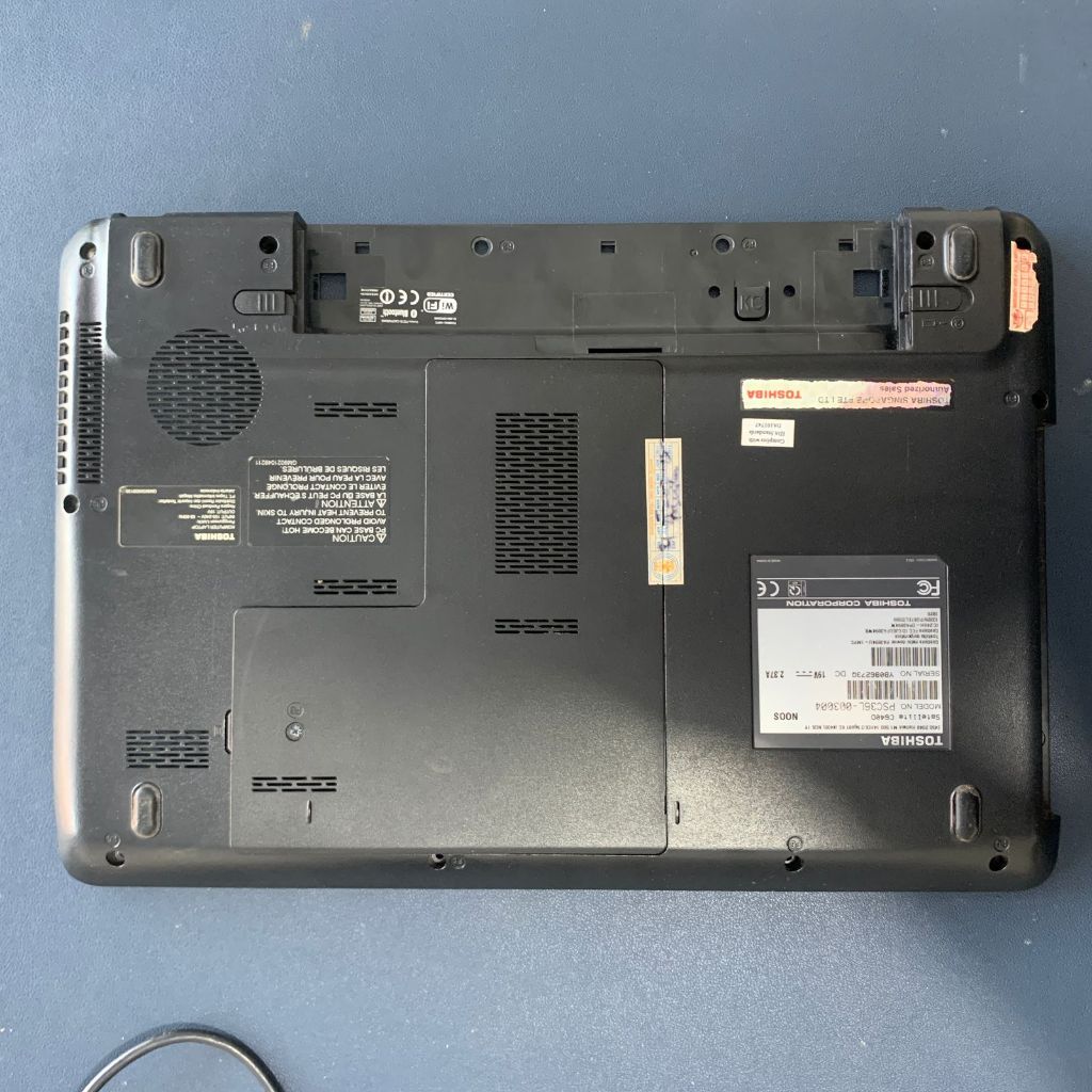 Toshiba C640 C600 C640D C645 Bottom Case Laptop Bottom Case Original ...