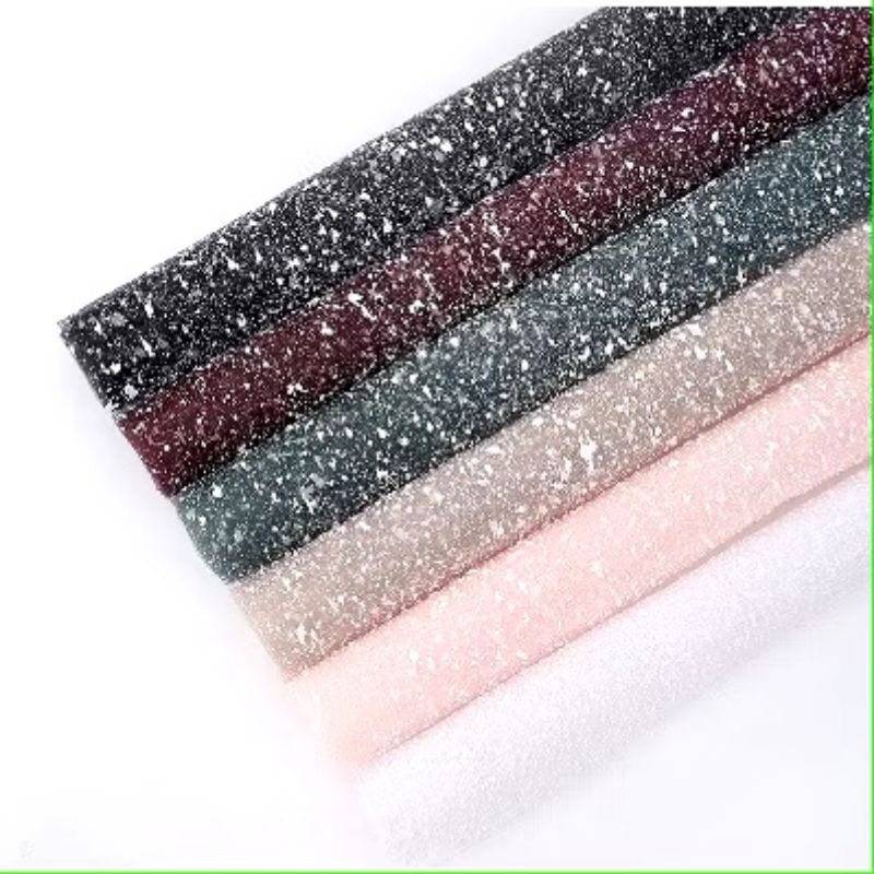 SNOW TILE FABRIC SNOW 50X50CM SHEET / FLOWER WRAPPING PAPER | Shopee ...