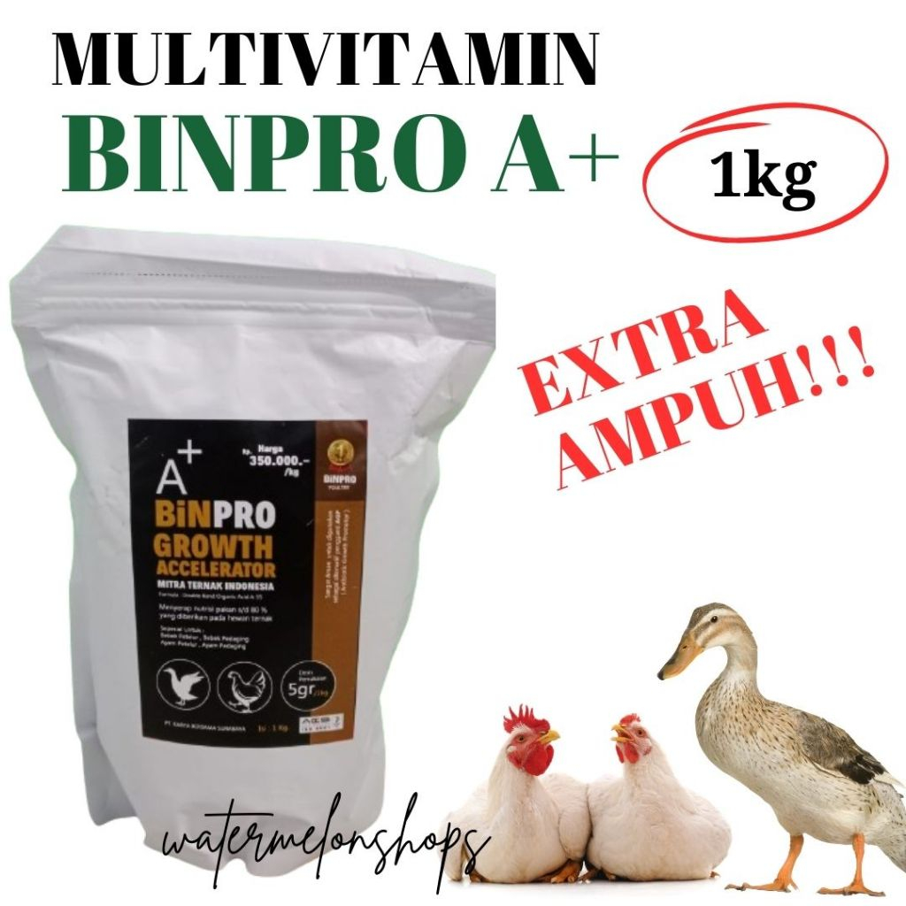 Binpro GROWTH ACCELERATOR (A+) Increase Livestock GROWTH Poultry ...