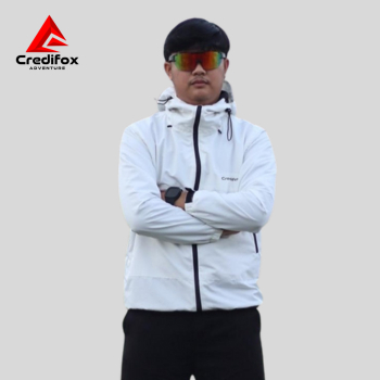 Credifox Adventure - White CLIMBER Series Gorpcore Mountain Jacket ...