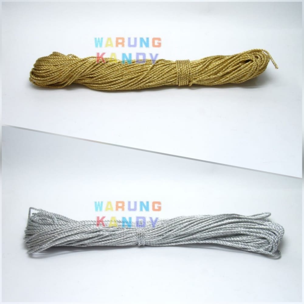 Silver Gold Mine Rope 3mm 4mm 5mm 8mm 45meter | Shopee Malaysia