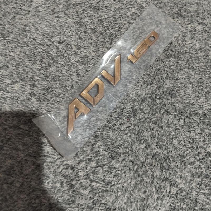 ADV 160 2023 2024 Embossed Emblem 3D Honda ADV 160 Gold EZ1404K Honda ...
