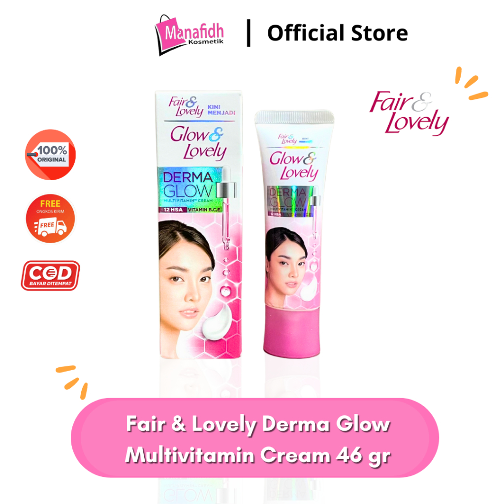 Fair n Lovely Face Lightening Cream 46gr New Packaging | Shopee Malaysia