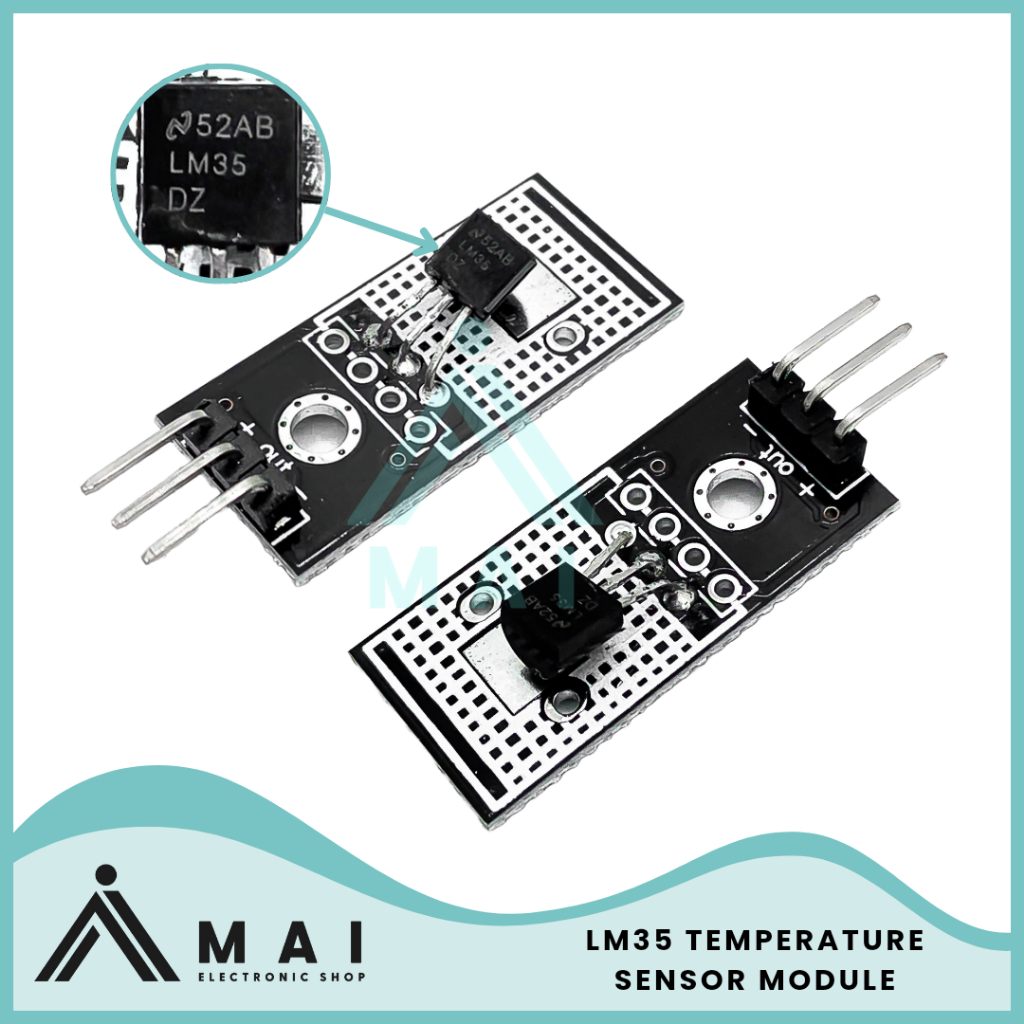 Lm35 Temperature Sensor Module Analog Temperature Sensor | Shopee Malaysia
