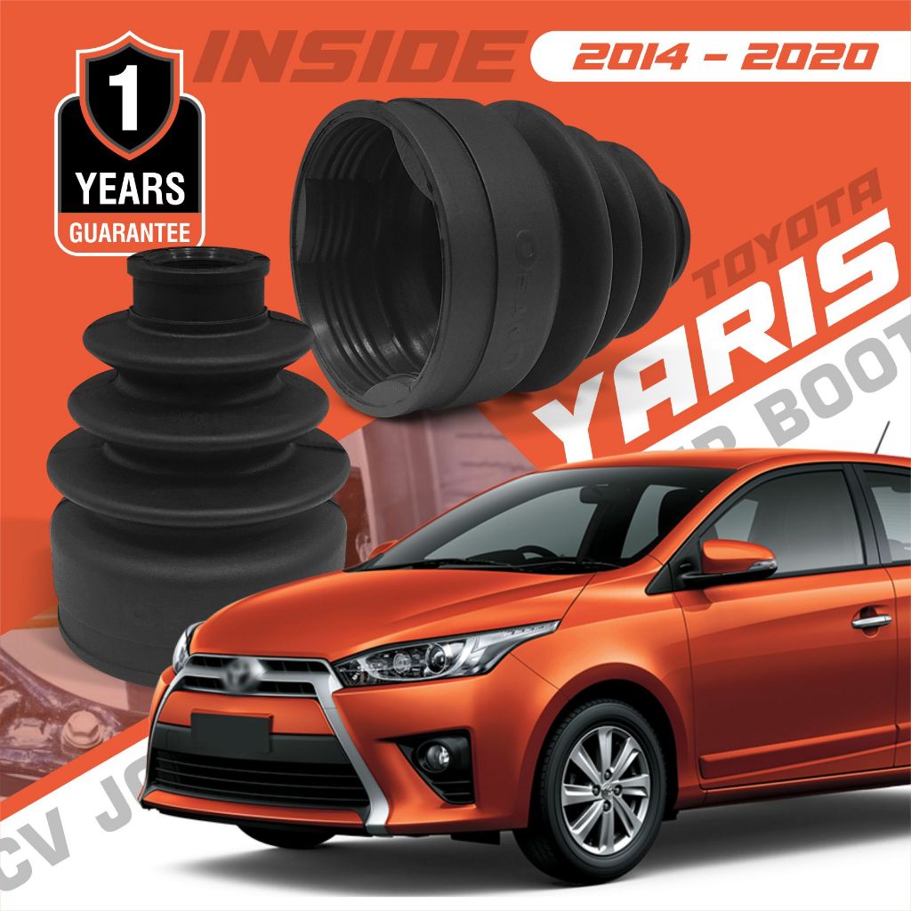 Osano - Rubber Axle Boots in Toyota Yaris (2014-2020) | Shopee Malaysia