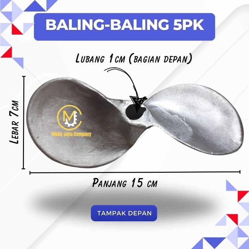 As Ketinting boat propeller 5 Pk | Shopee Malaysia