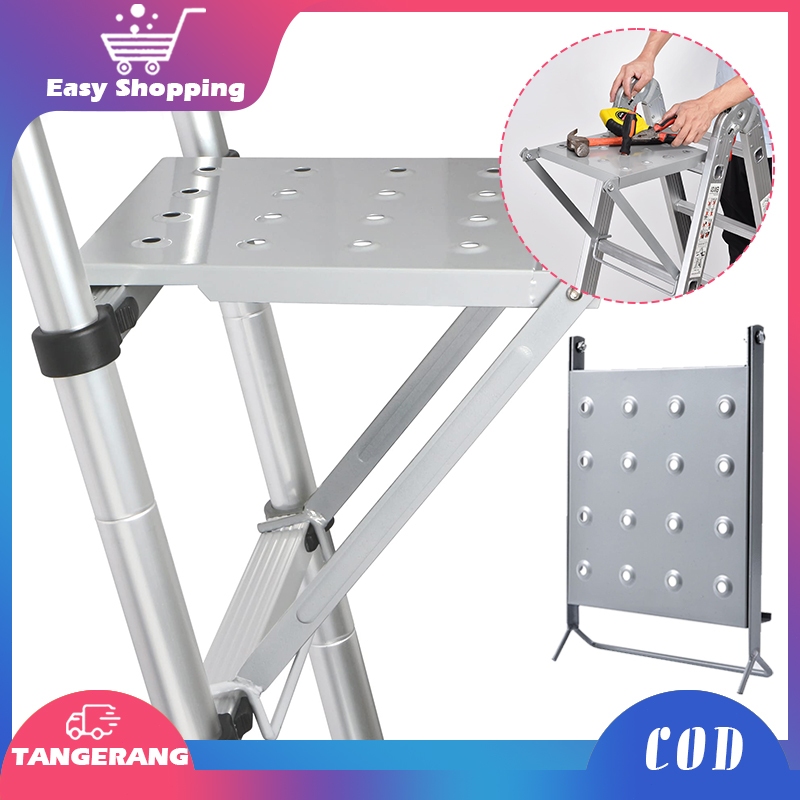 Telescopic Ladder Platform Multi-Purpose Folding Ladder Accessories ...