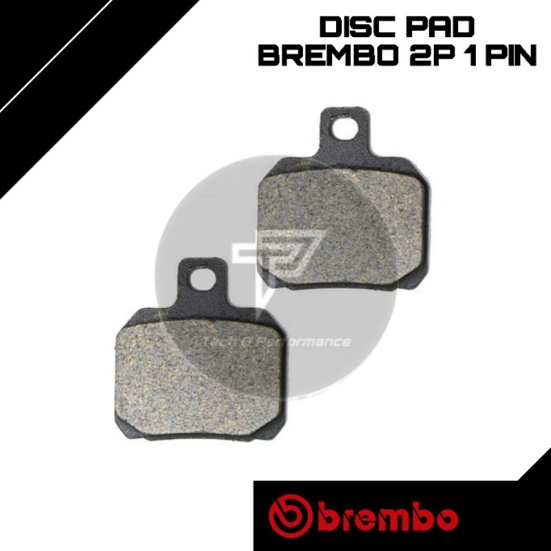 Brembo 2 PISTON DISC PAD 1 PIN | Shopee Malaysia