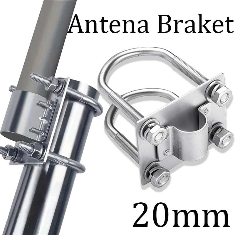 20mm Universal Antenna Bracket Bracket Pipe Support Pole Bracket Tv ...
